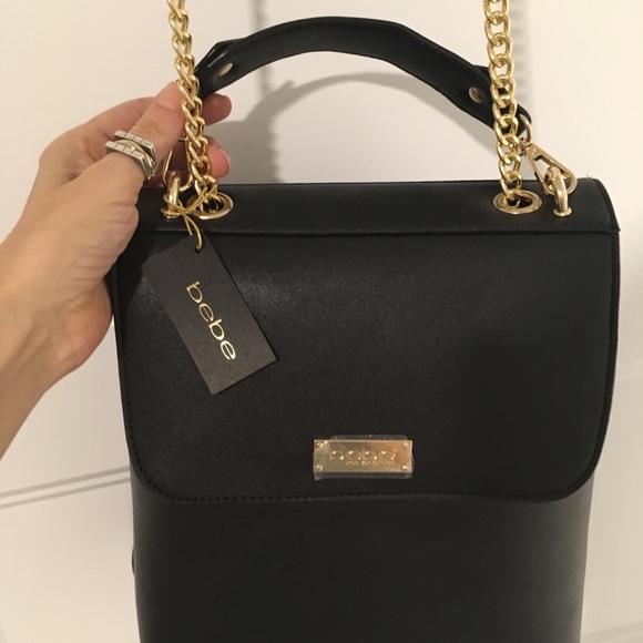 bebe | Bags | Unique 4 Ways To Wear Bebe Black Handbag | Poshmark
